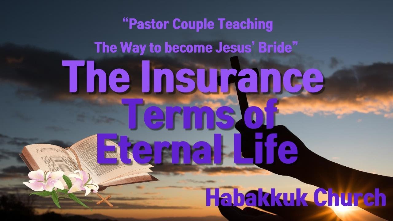 The Insurance Terms of Eternal Life - YouTube
