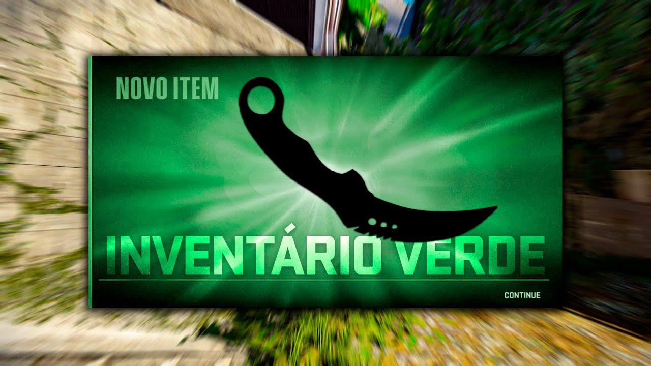 Montando um INVENTÁRIO VERDE no CS2 com R$2000 - YouTube