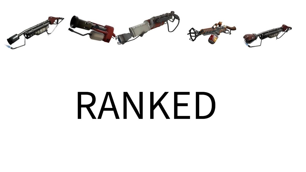 Ranking All Of Pyro's Flamethrowers - YouTube