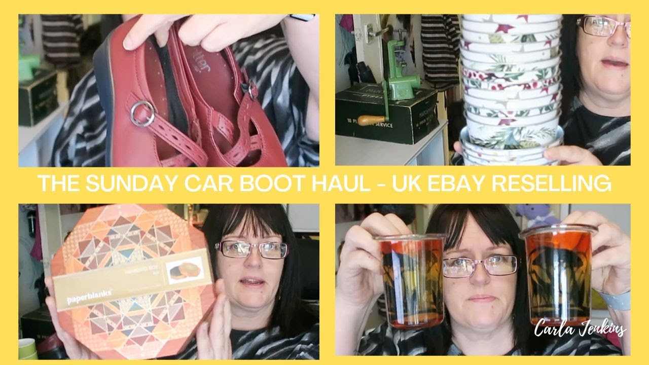 THE SUNDAY CAR BOOT HAUL VIDEO - WHAT I BUY TO RESELL ON EBAY | CARLA ...