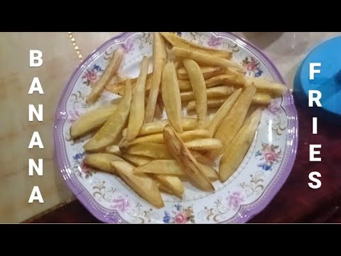 BANANA FRIES | BANANA RECIPE - YouTube