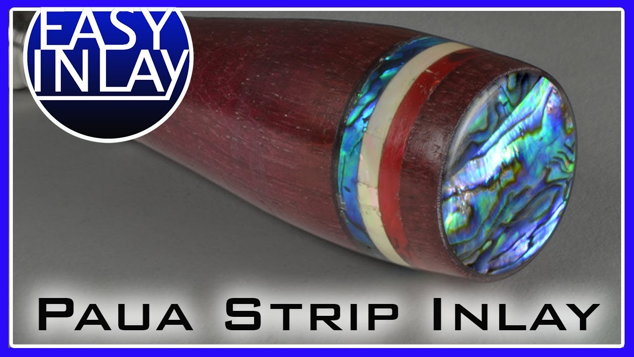 Using Paua Inlay | Easy Inlay How-To - YouTube