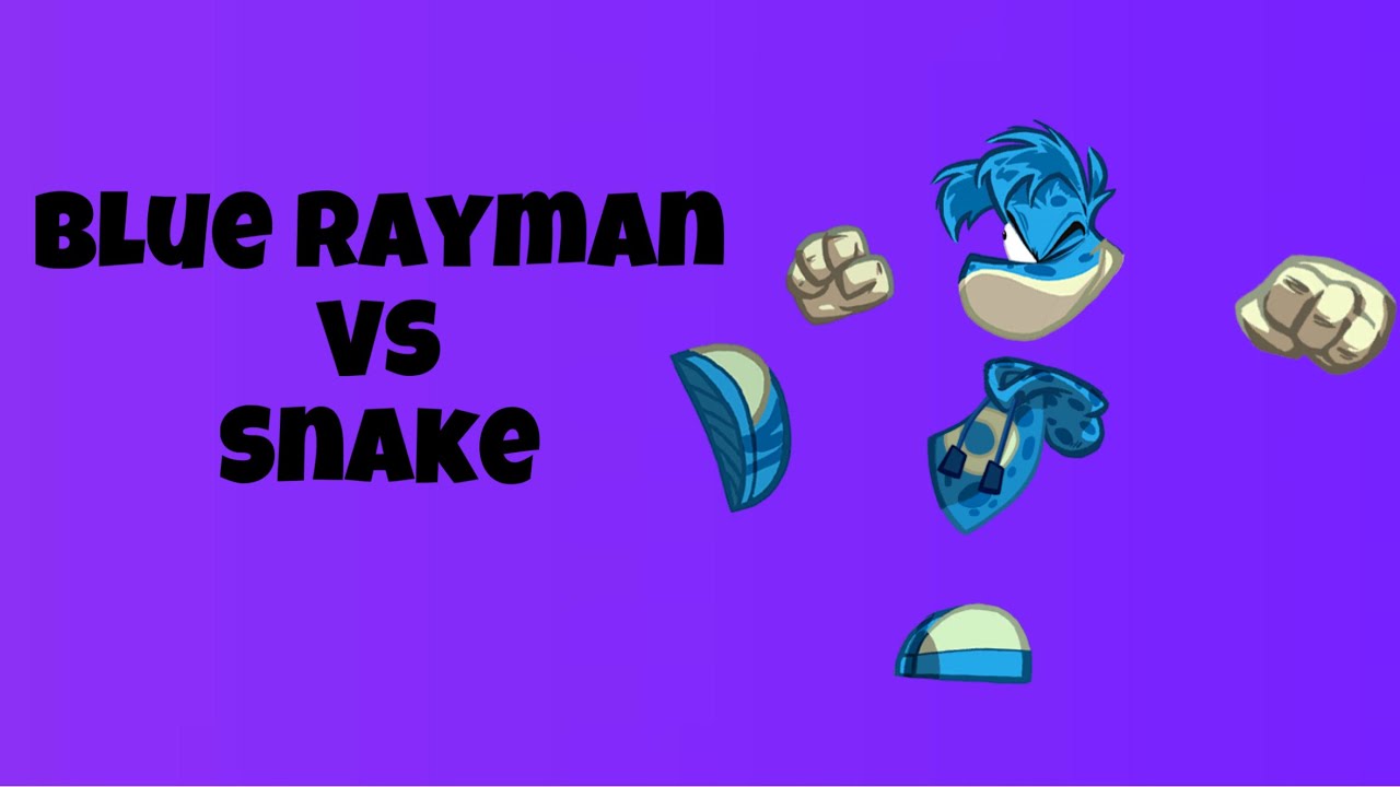 Super Smash Bros Ultimate - Blue Rayman vs Snake (SSBU) - YouTube