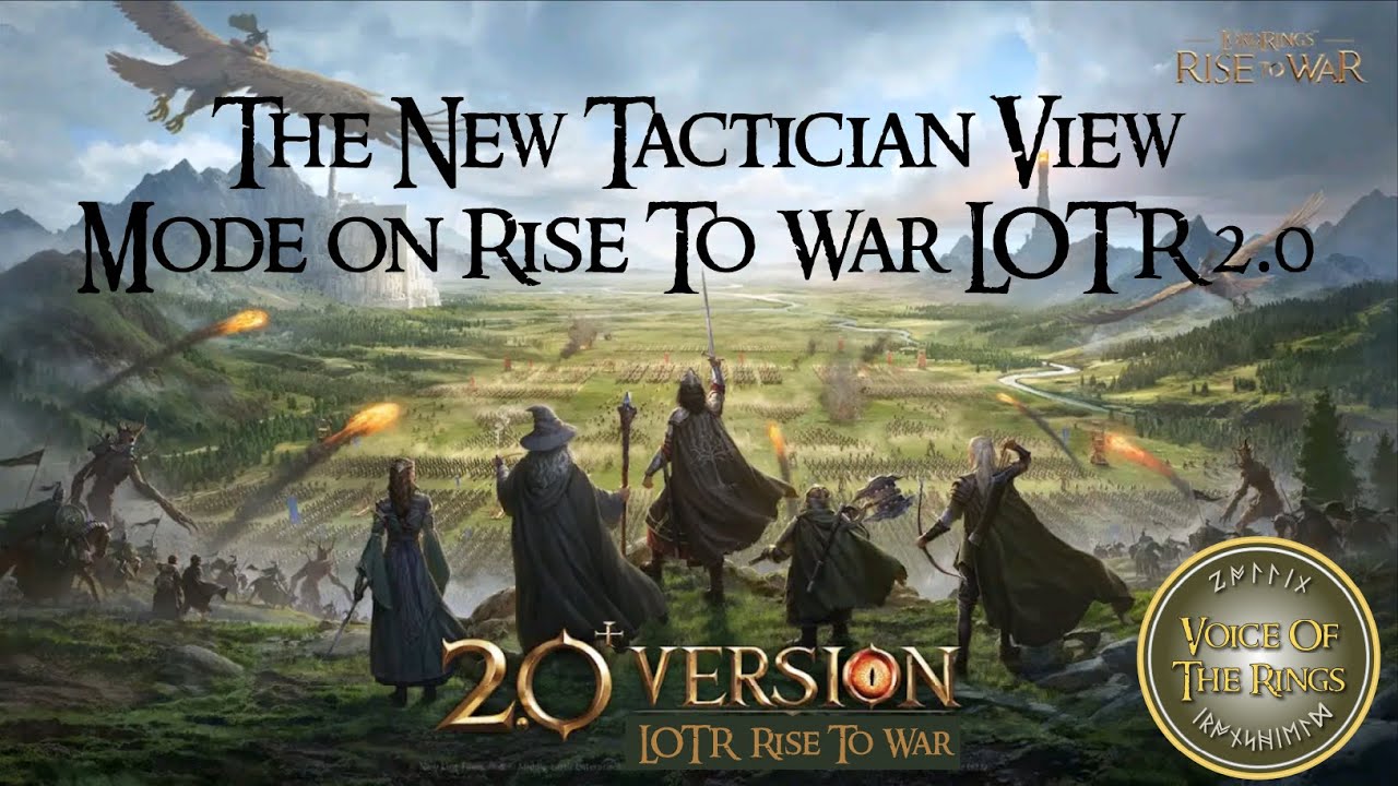 The New Tactician View Mode on Rise To War LOTR 2.0 | A RiseToWar Guide. - YouTube
