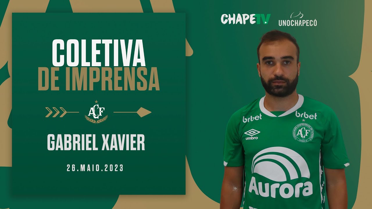 | AO VIVO | COLETIVA DE IMPRENSA COM O ATLETA GABRIEL XAVIER - YouTube