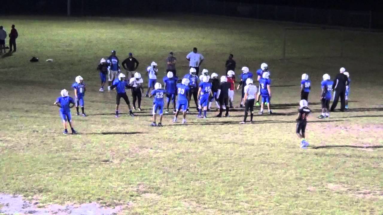 Apopka Raptor 12U football 2014 - YouTube