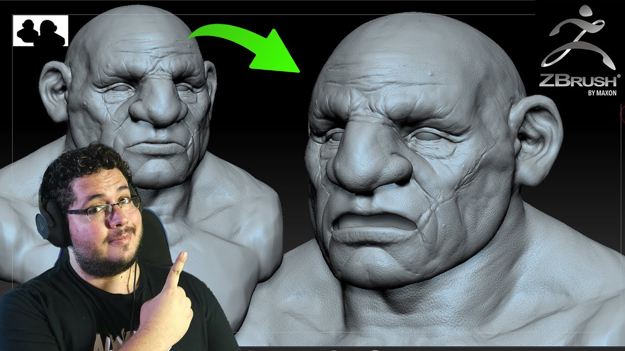 ZBrush Tutorial - How to Open Character Mouth - YouTube