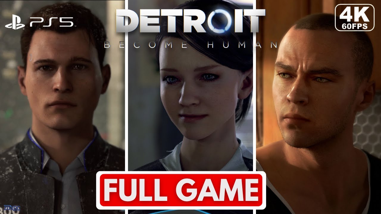 Detroit: Become Human FULL GAME PS5 Walkthrough [4K 60FPS PS5] | No ...