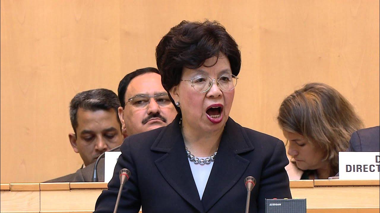 WHO: WHA 68 - Speech by Dr Margaret Chan, WHO Director-General - YouTube