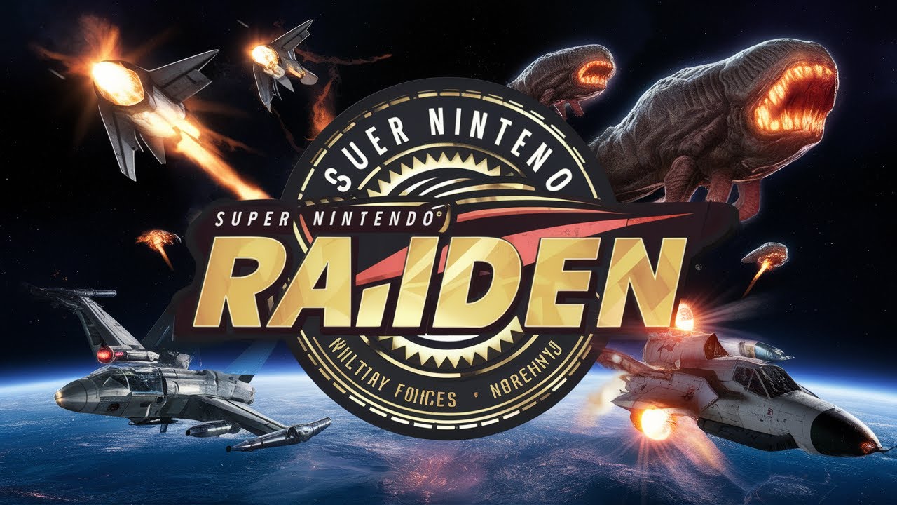 Gameplay - Raiden Trad - Super Nintendo - YouTube