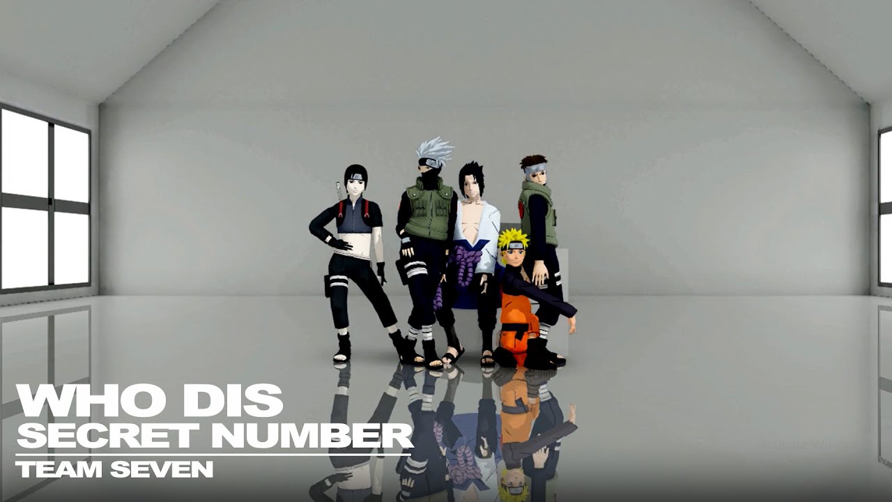 [MMD Naruto/Team 7] WHO DIS - SECRET NUMBER - YouTube