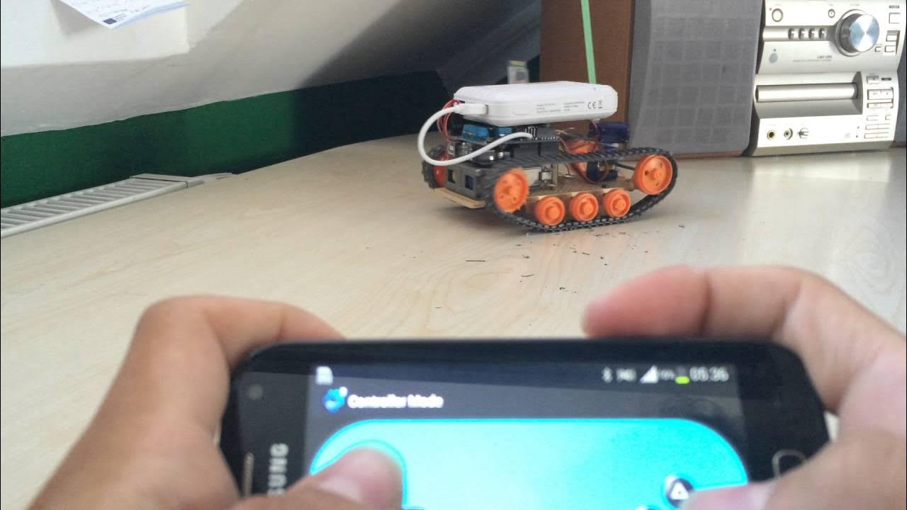 Arduino + Bluetooth controlled Tank - YouTube