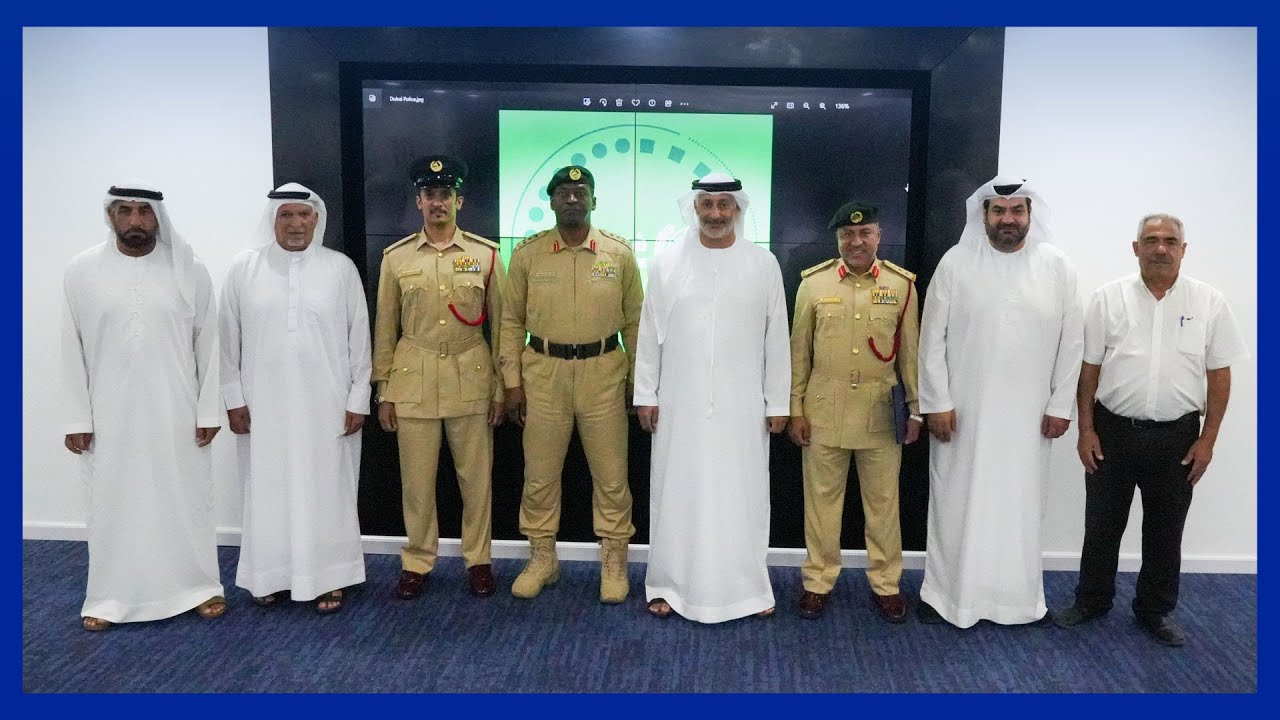 DIMC honors the Dubai Police - Ports Police Station - YouTube