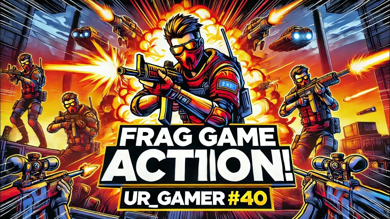 "FRAG Game Action | UR_Gamer's Epic Gameplay! #40" - YouTube