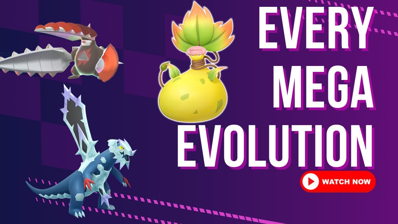 Every Single Mega Evolution in Legends ZA - YouTube