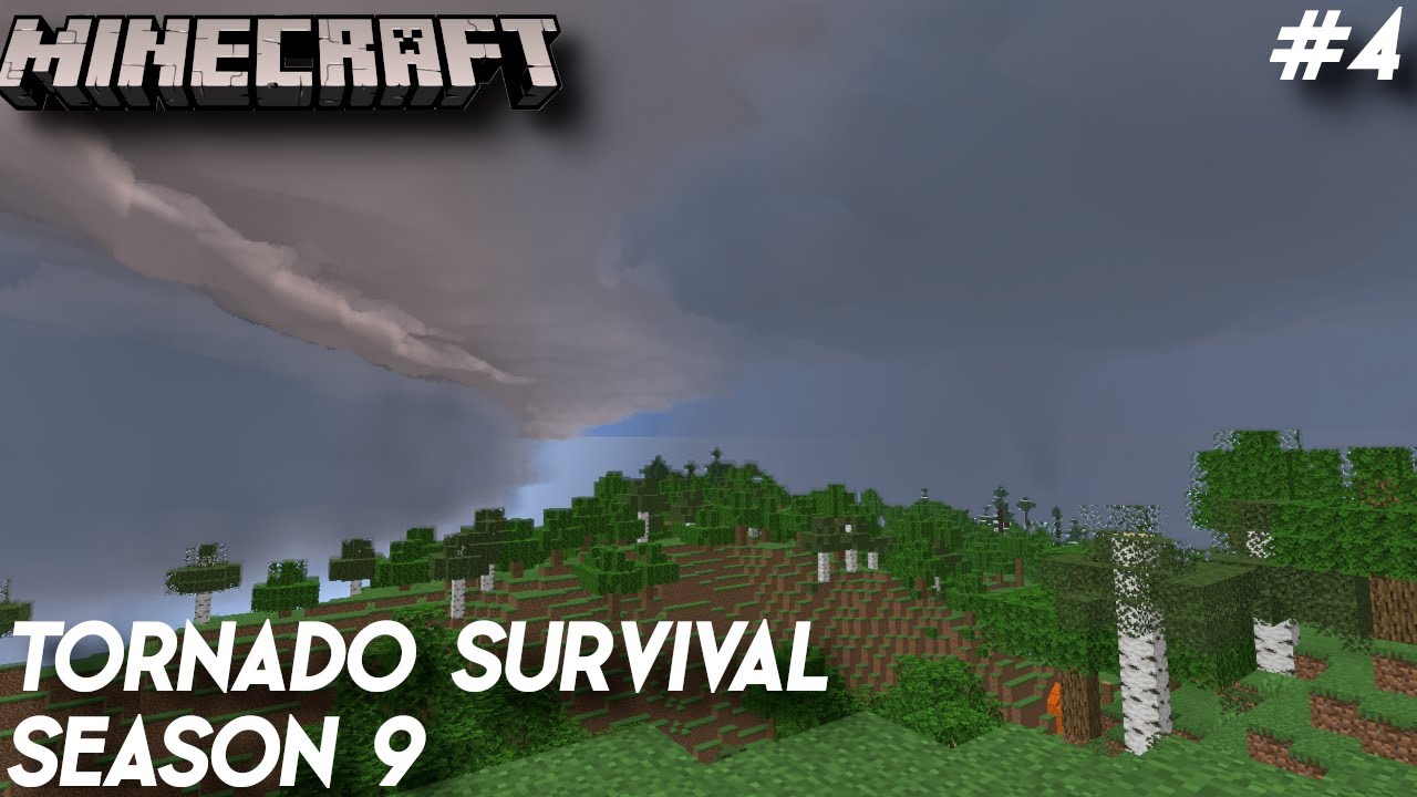 My Base Got DESTROYED! | Minecraft Tornado Survival Season 9 Episode 4 ...