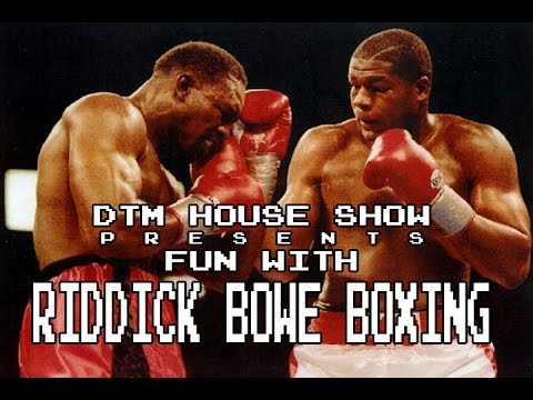 DTM House Show - Fun With Riddick Bowe Boxing (SNES) - YouTube