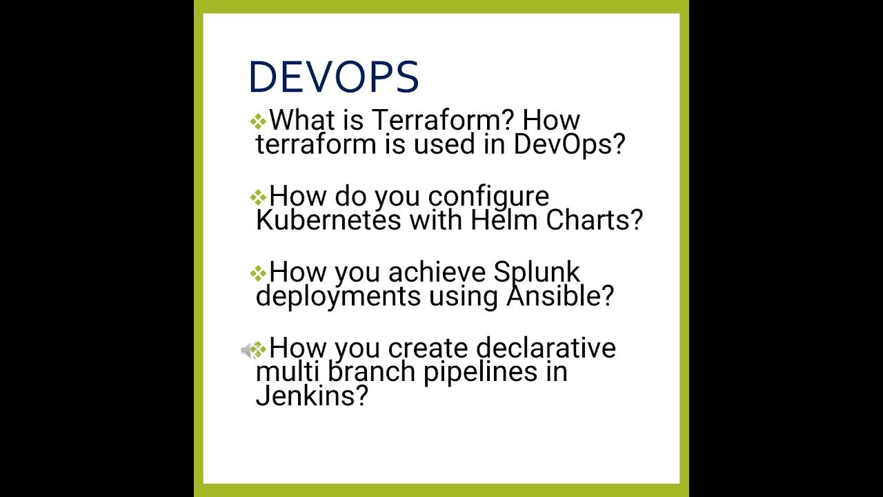 Capgemini Real Interview Questions for Devops 8 to 15 yrs - Devops - Devops Wonder #devops ...