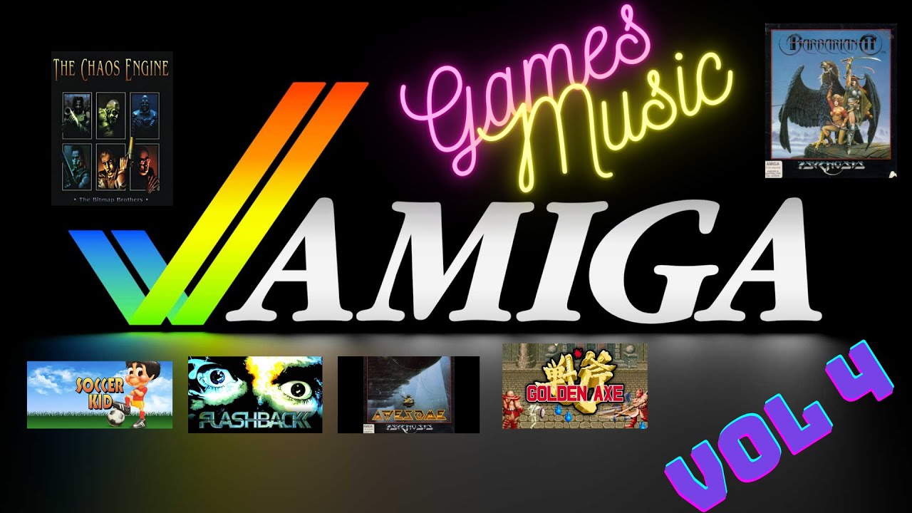#AGM Vol 4 - Amiga Games Music Collection Volume 4 #Amiga #Music - YouTube