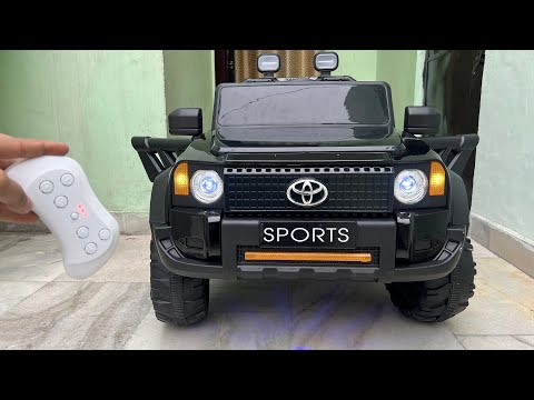 RC Toyota FJ Cruiser Car Unboxing & Testing | 4WD Remote Control Ride on Car | Shamshad Maker 🔥🔥