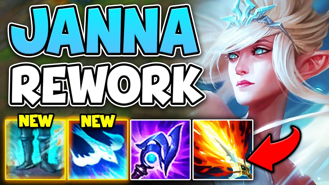 THE JANNA REWORK IS HERE! SHE'S A MID LANE MAGE NOW?! (RIOT MESSED UP ...