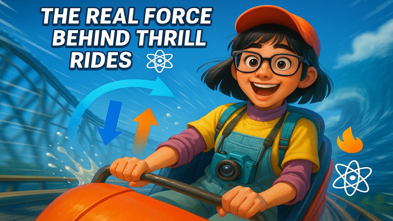 The Physics Behind Roller Coasters — Gravity vs G-Force ⚛️🎢 | Why Thrill Rides Feel So Intense ...