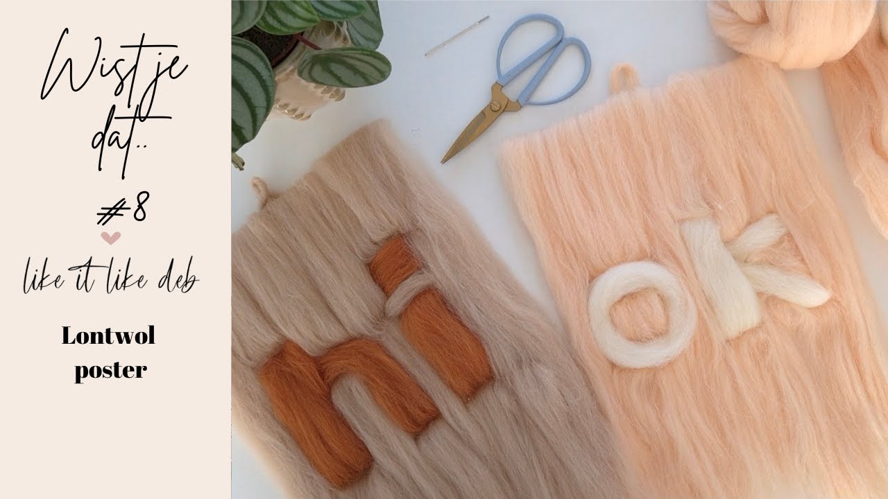 Wist je dat tutorial #8 | Lontwol poster - YouTube