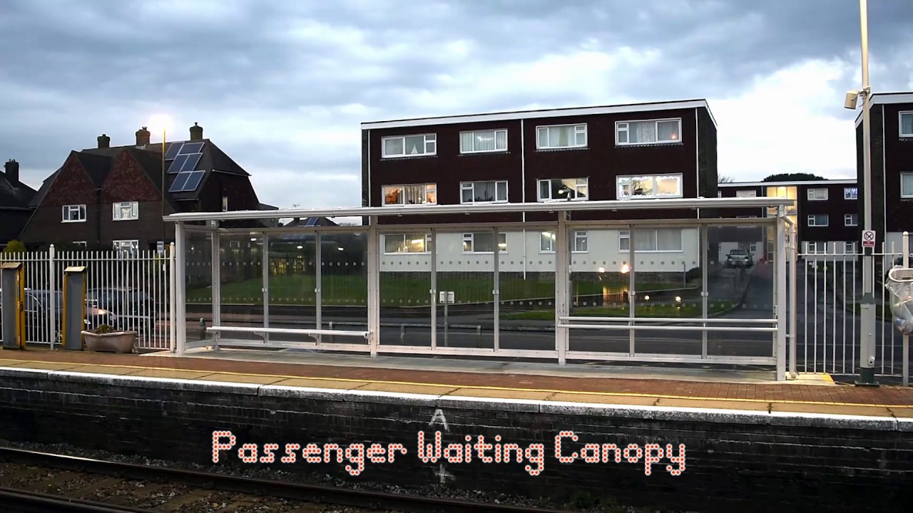 Lancing Railway Station - Railway Station Canopies - YouTube