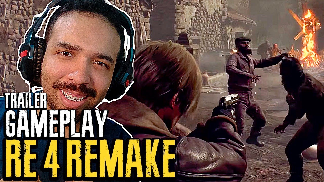 FINALMENTE! Saiu a Gameplay do Resident Evil 4 Remake. - YouTube