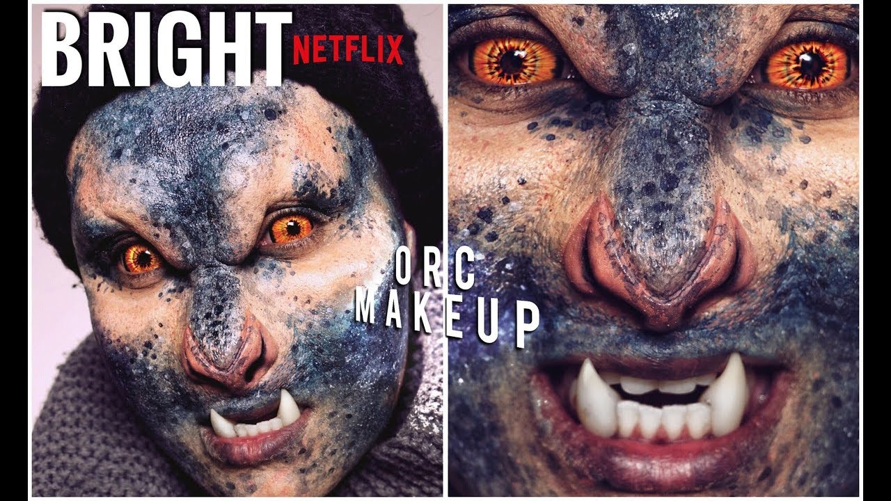 Netflix Bright ORC/Nick Jakoby | inspired makeup | MakeupByNamaisa ...