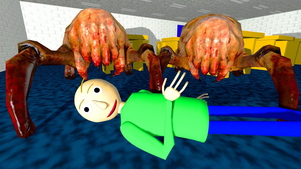 Хедкраб в школе БАЛДИ выживание в Гаррис Мод BALDI GMOD Garry's Mod ...