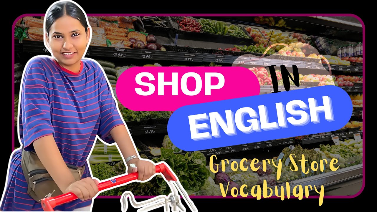 Learn English at Grocery Store - REAL LIFE ENGLISH - YouTube