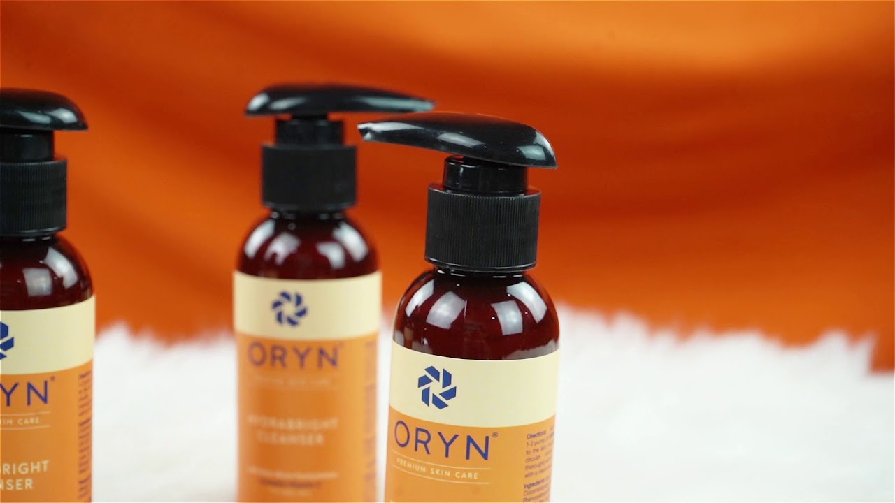 Super-Powered ORYN Hydrabright Cleanser | ORYN Skincare - YouTube