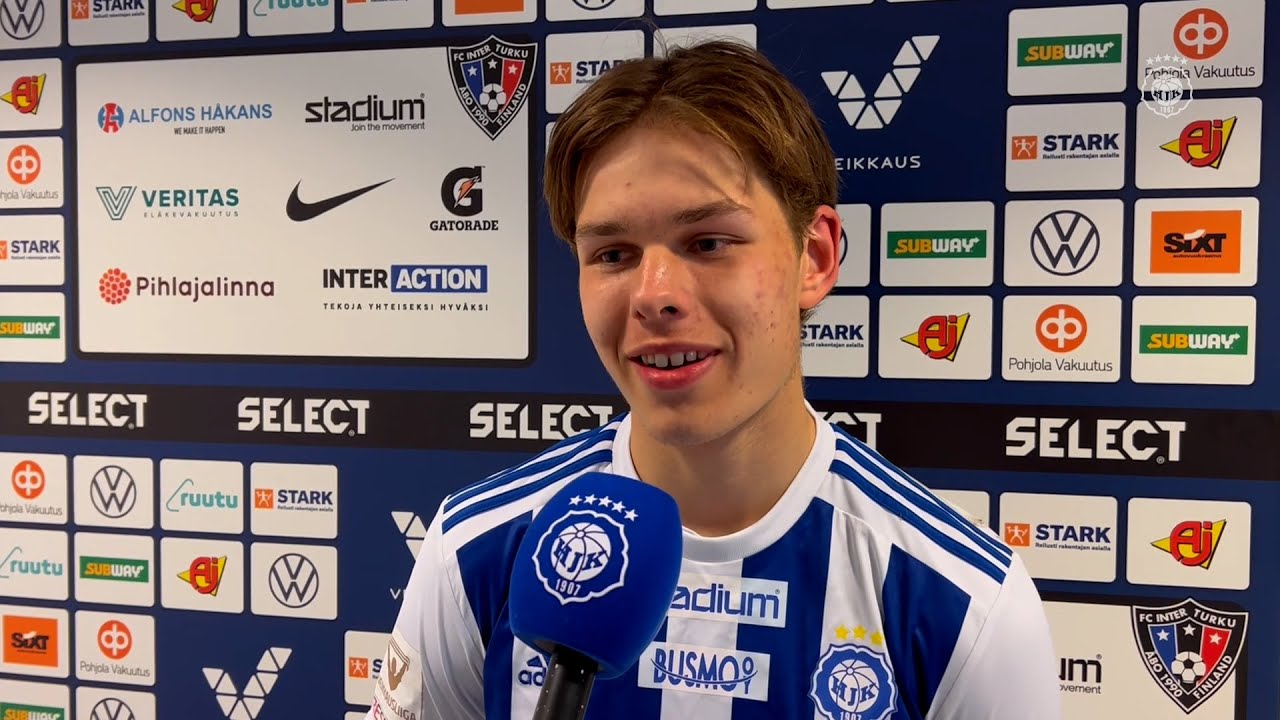 HJK TV: Inter vs HJK 0-1 – Casper Terho - YouTube