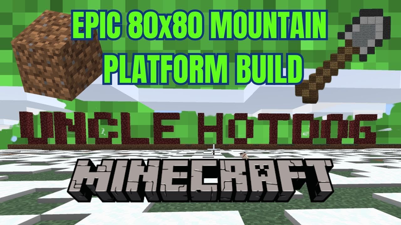 Minecraft: Epic 80x80 Mountain Platform Build! 🏔️🛠️ - YouTube