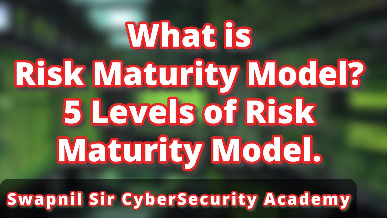 What is Risk Maturity Model and it's 5 Levels? #cybersecurity # ...