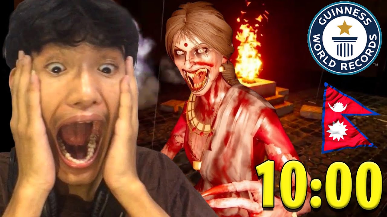 Nepali Gamer SPEEDRUNS 🏆 KAMLA Horror Game Nepali Record - YouTube