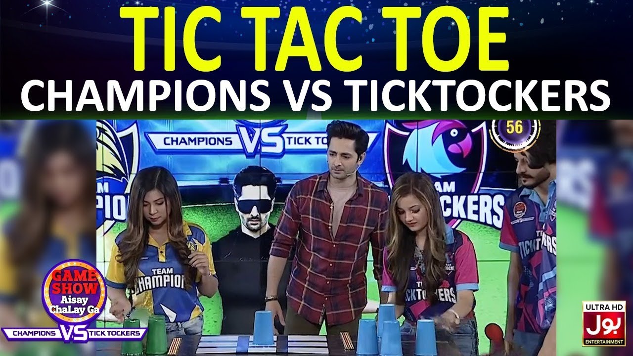Tic Tac Toe | Game Show Aisay Chalay Ga League | TickTock Vs Champion ...