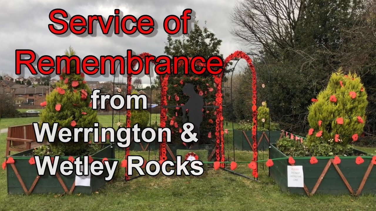 Remembrance Service from Werrington & Wetley Rocks - YouTube