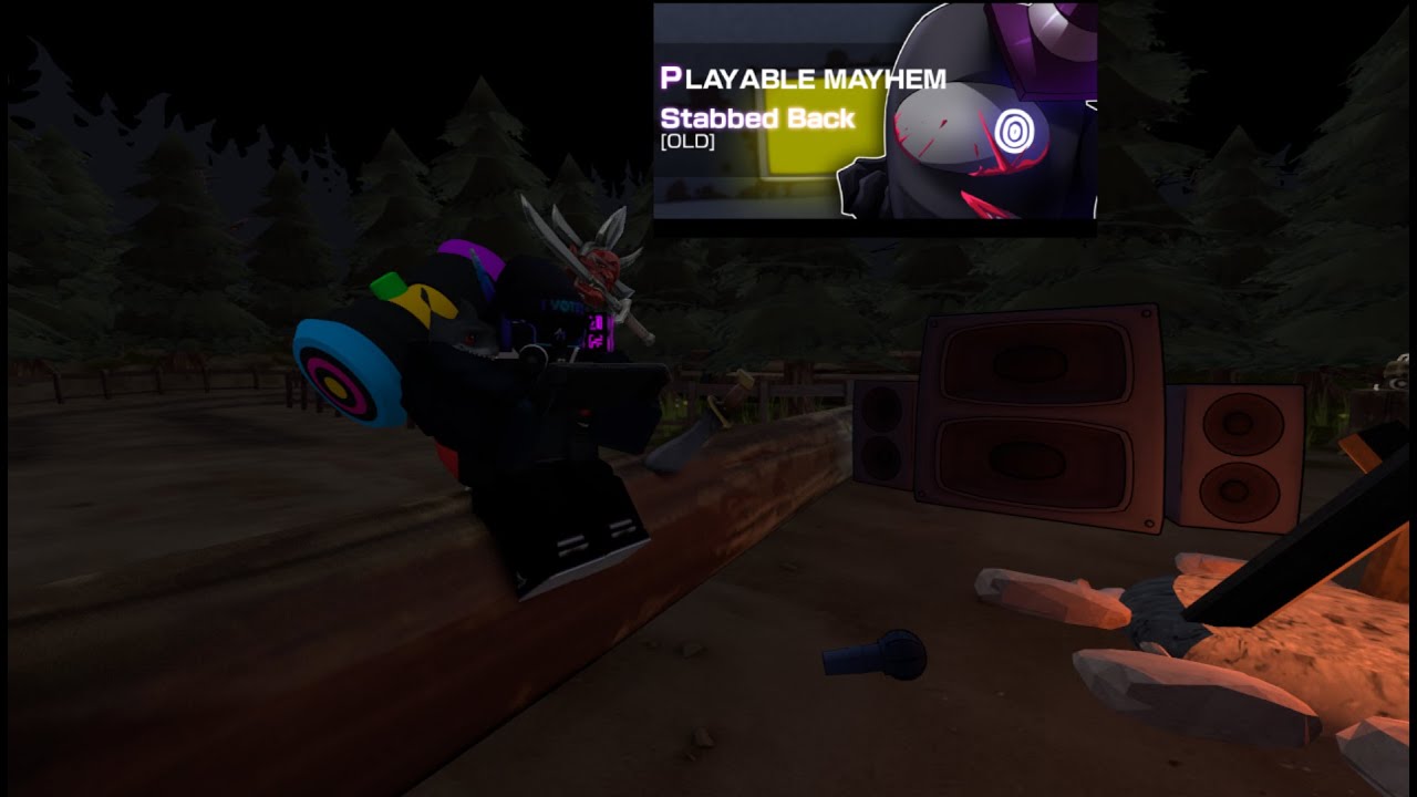 FNF - Stabbed Back (OLD) / Playable Mayhem [DEMO] - YouTube