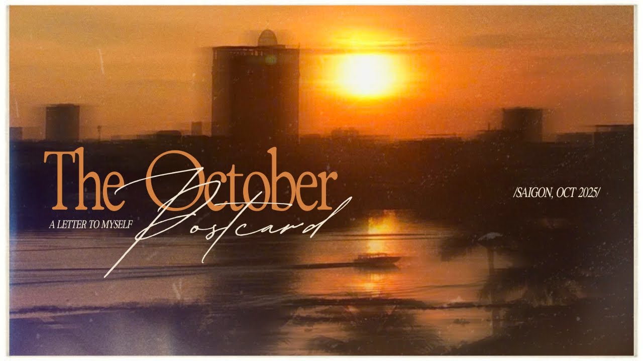 The October Postcard ️ | visual diary, 2025 - YouTube