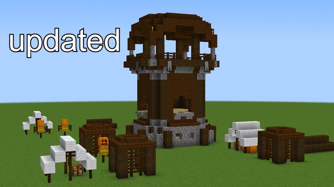 How to Build a Pillager Outpost 1.21 (free download) - YouTube