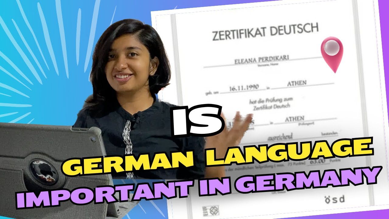 Is German Language important in Germany 🇩🇪🤯💯 #harinee #germany # ...