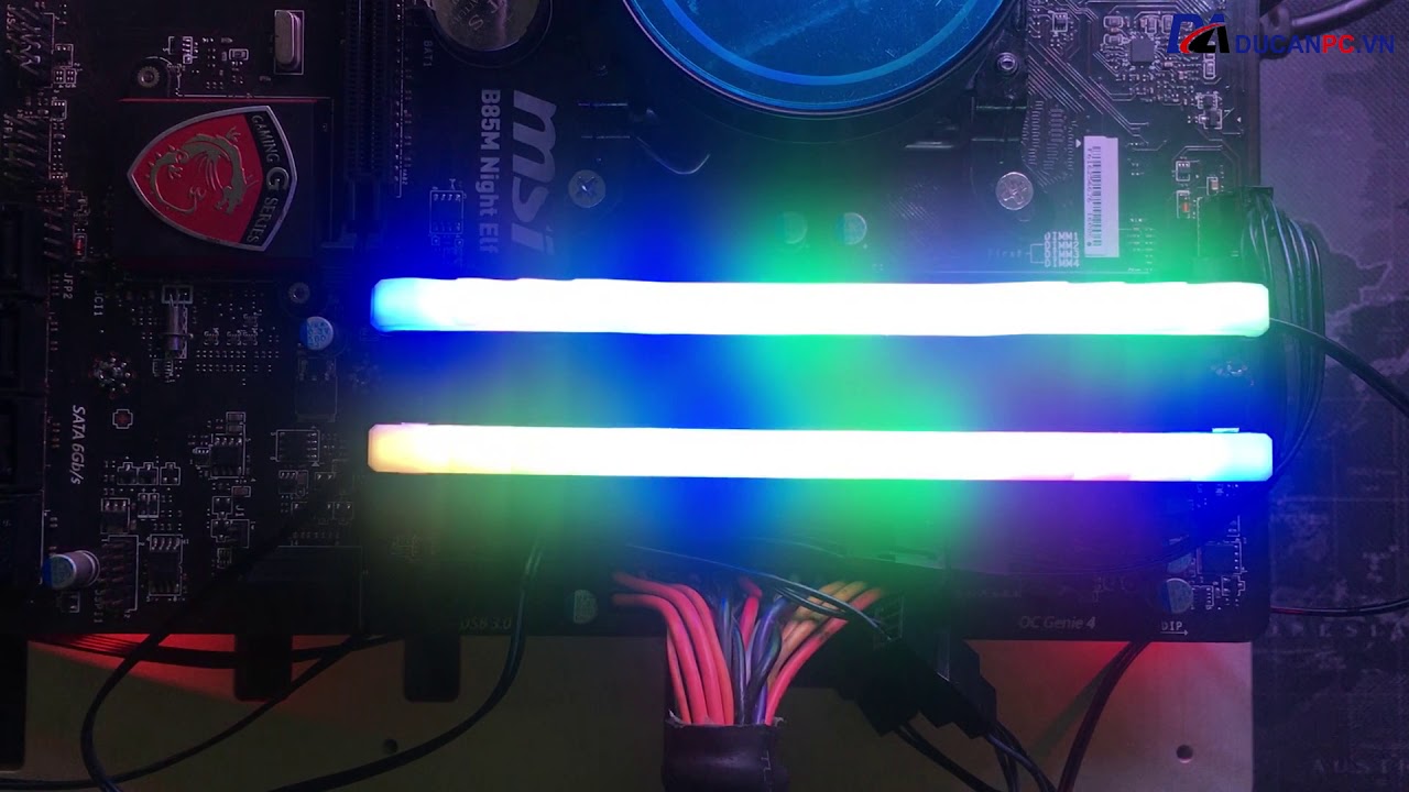 Hướng Dẫn Lắp Tản Nhiệt Ram Coolmoon Led RGB | Biến Ram Thường Thành ...