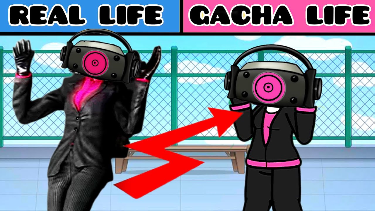 Skibidi Toilet in Gahca Life | Making Speaker Woman in Gacha Life ...
