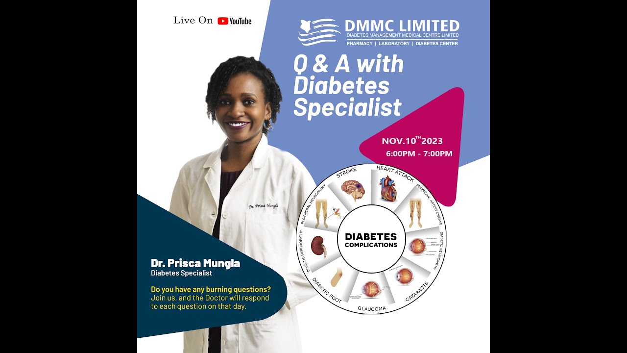 Q & A Podcast Session with Diabetes Specialist (Dr. Prisca Mungla ...