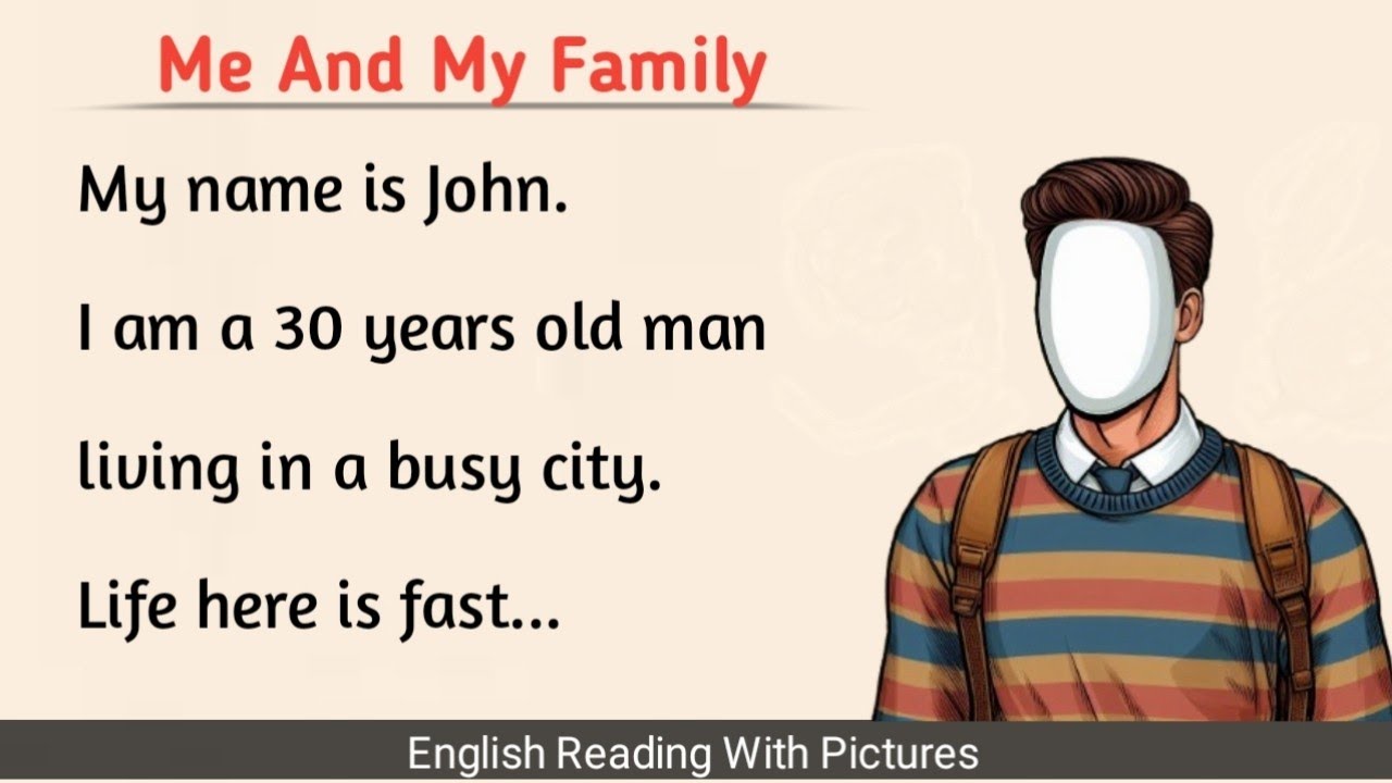 Self Introduction: My Family | English Listening And Reading Practice ...