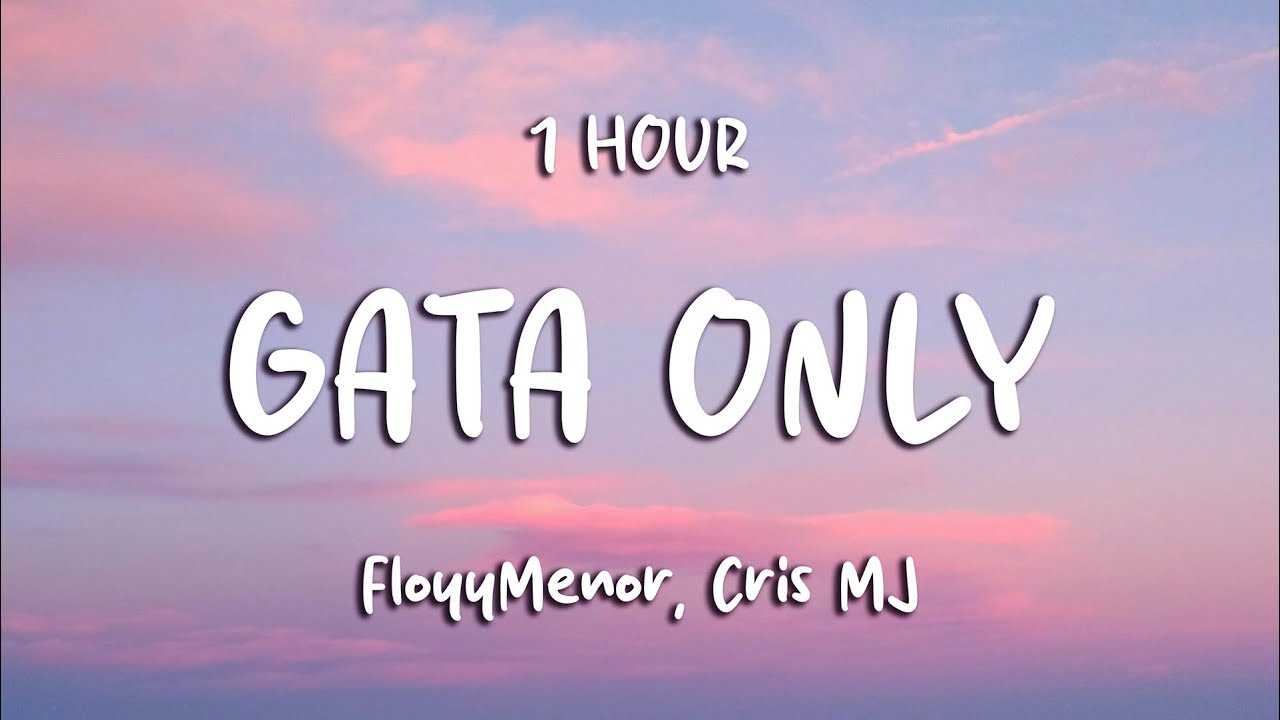 FloyyMenor - GATA ONLY ft. Cris MJ (Letra/Lyrics) | 1 hour - YouTube