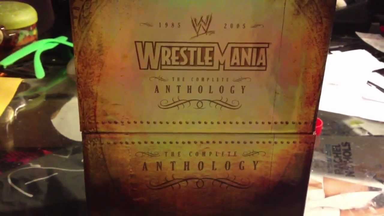 Wrestlemania Anthology Set Review - YouTube