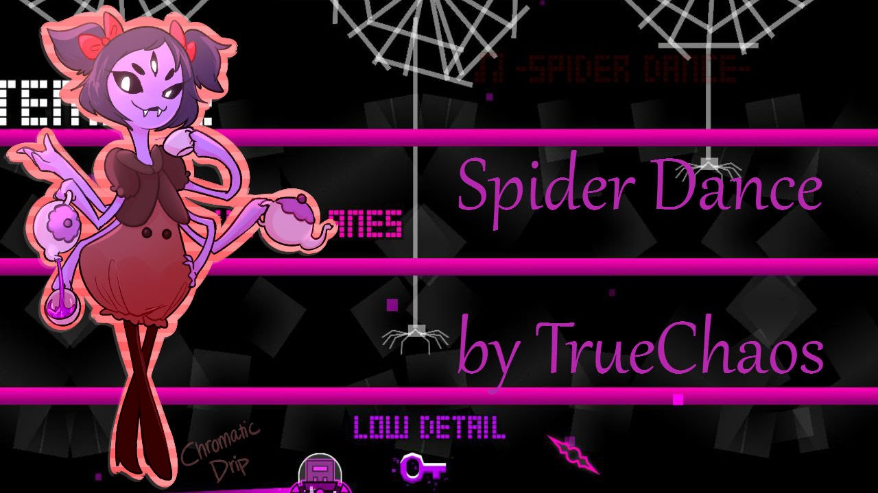 Geometry Dash | Spider Dance - Custom Level Harder 6 Stars - 100% ...